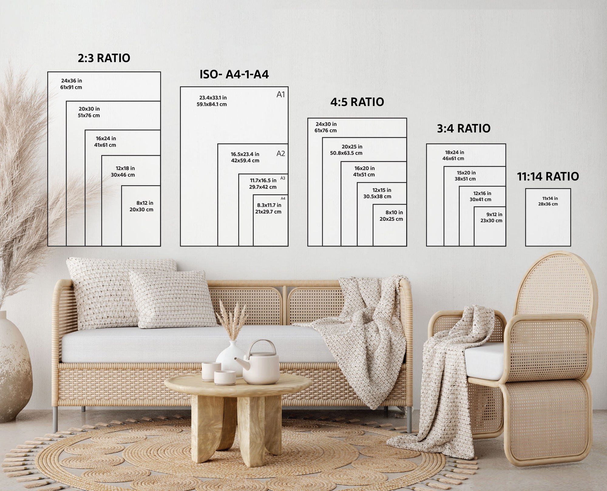 Size Chart – Jackie Cooper Art